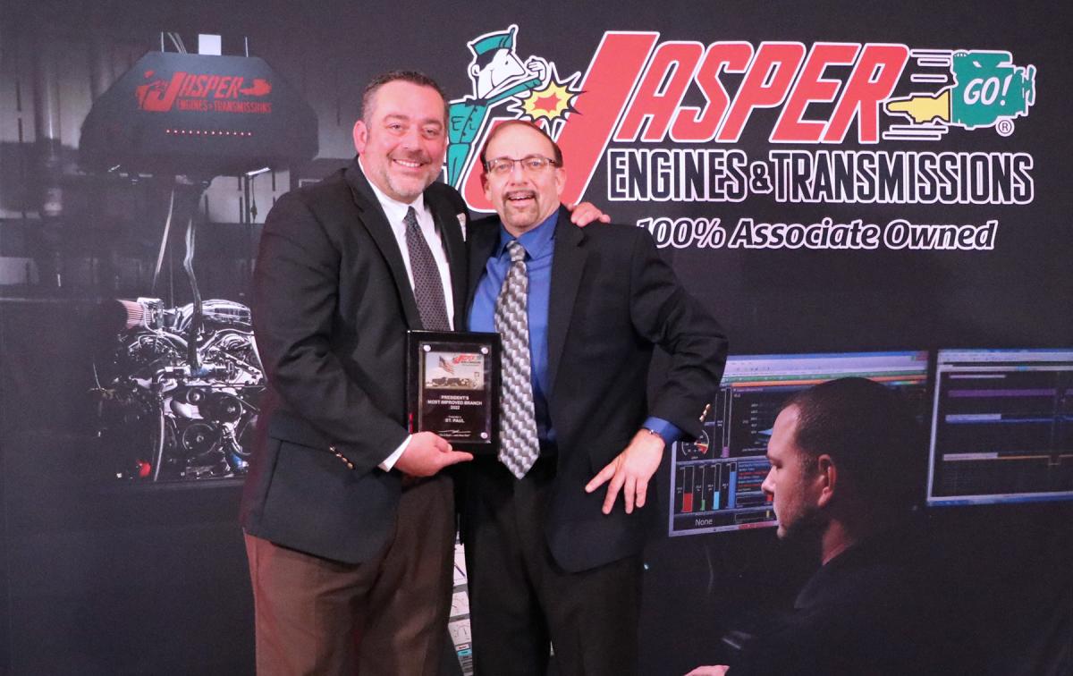 St. Paul Branch Earns Top Sales Awards Honors | JASPER® Engines ...
